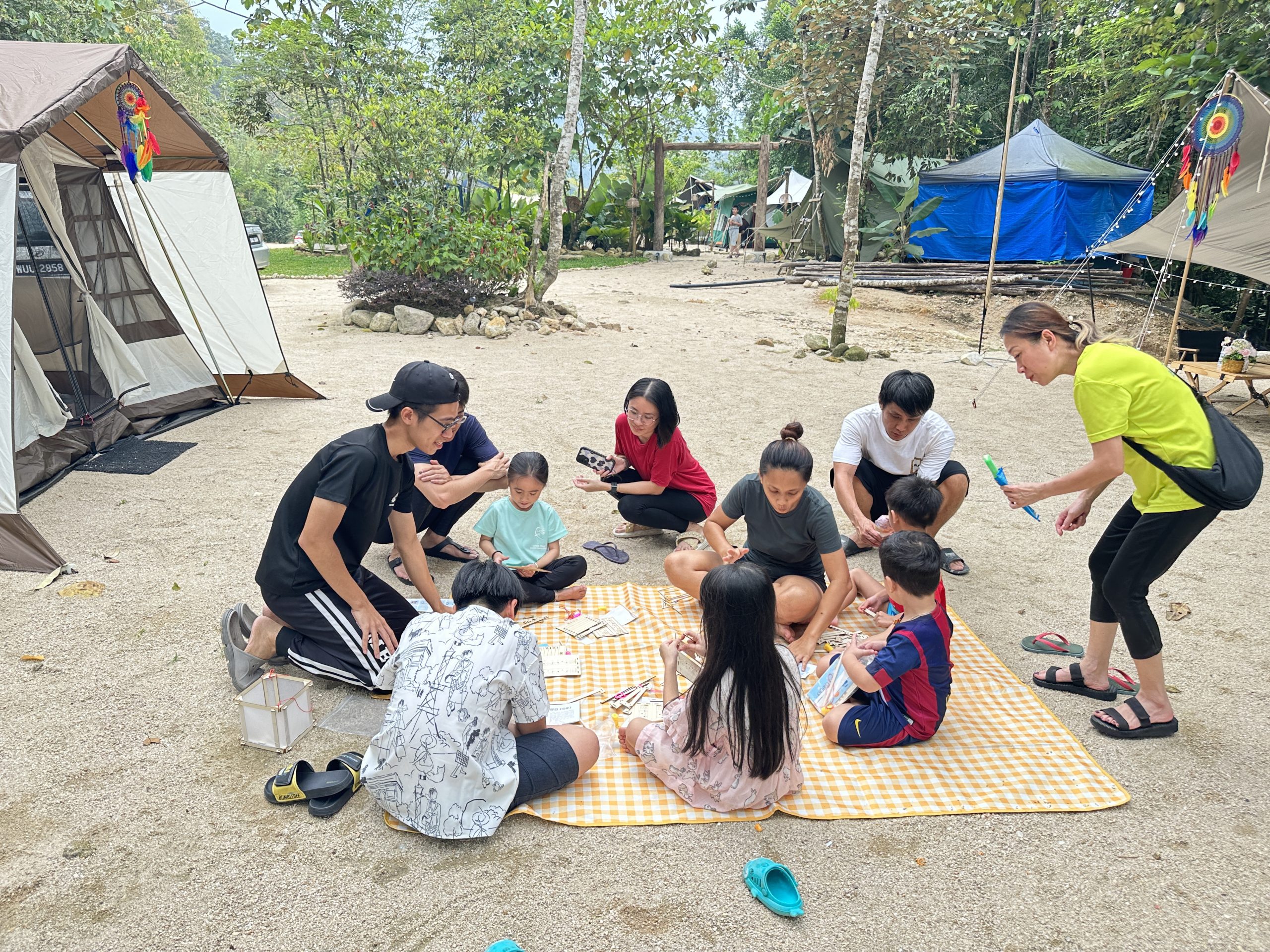 Glamping Team Building Package in Malaysia | Rainbow Camp Malaysia